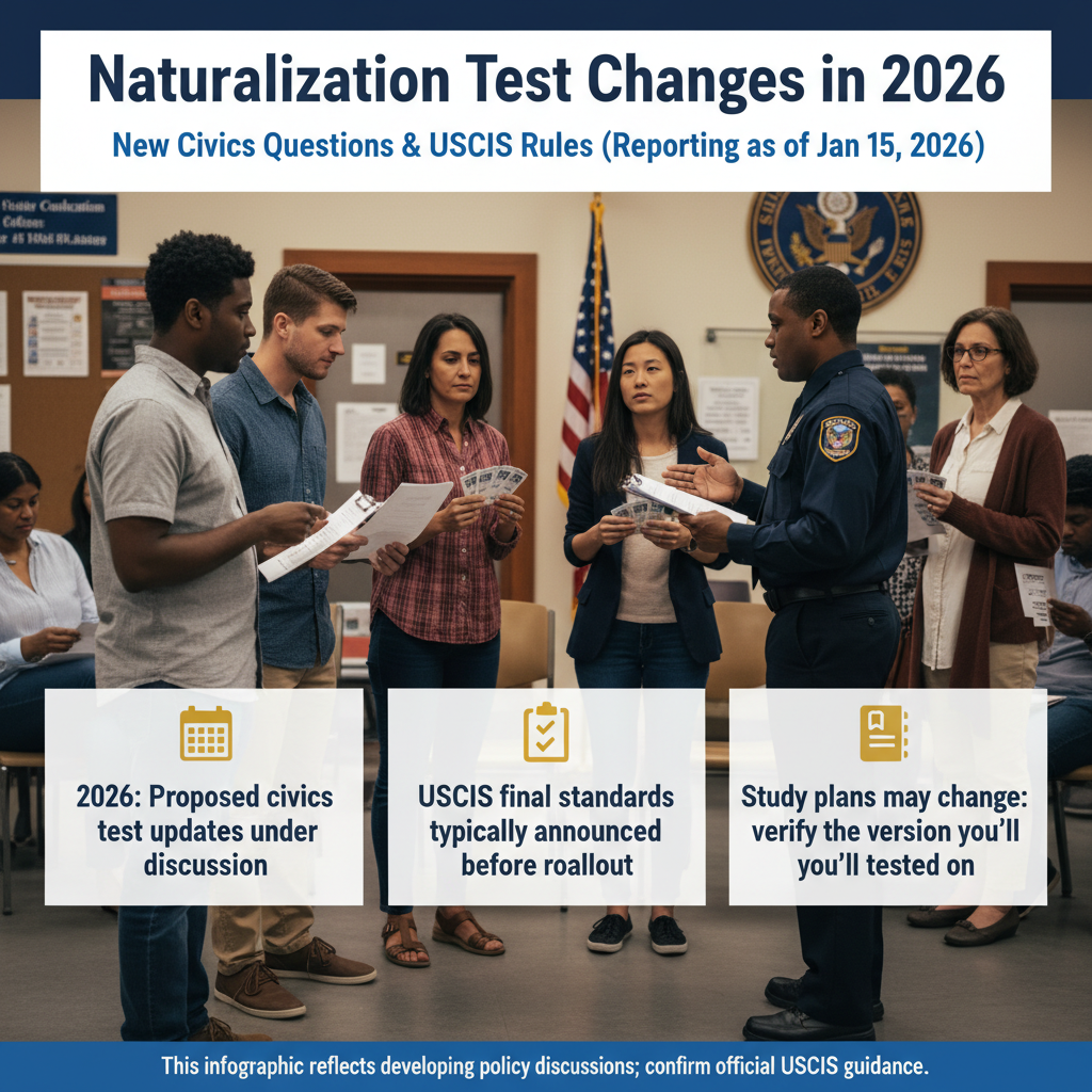 2026 Naturalization Test Updates: New Civics | Imigrar