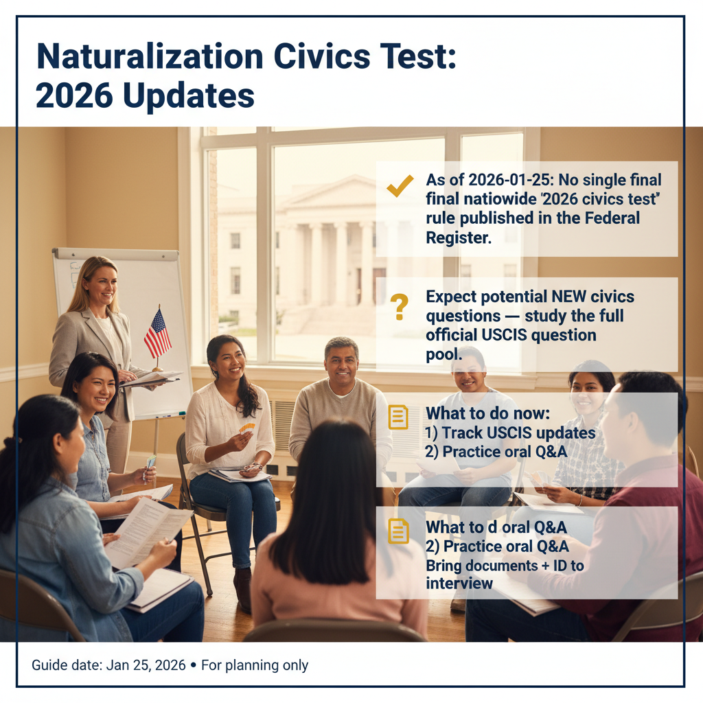 Naturalization Test Changes: What to Expect in | Imigrar