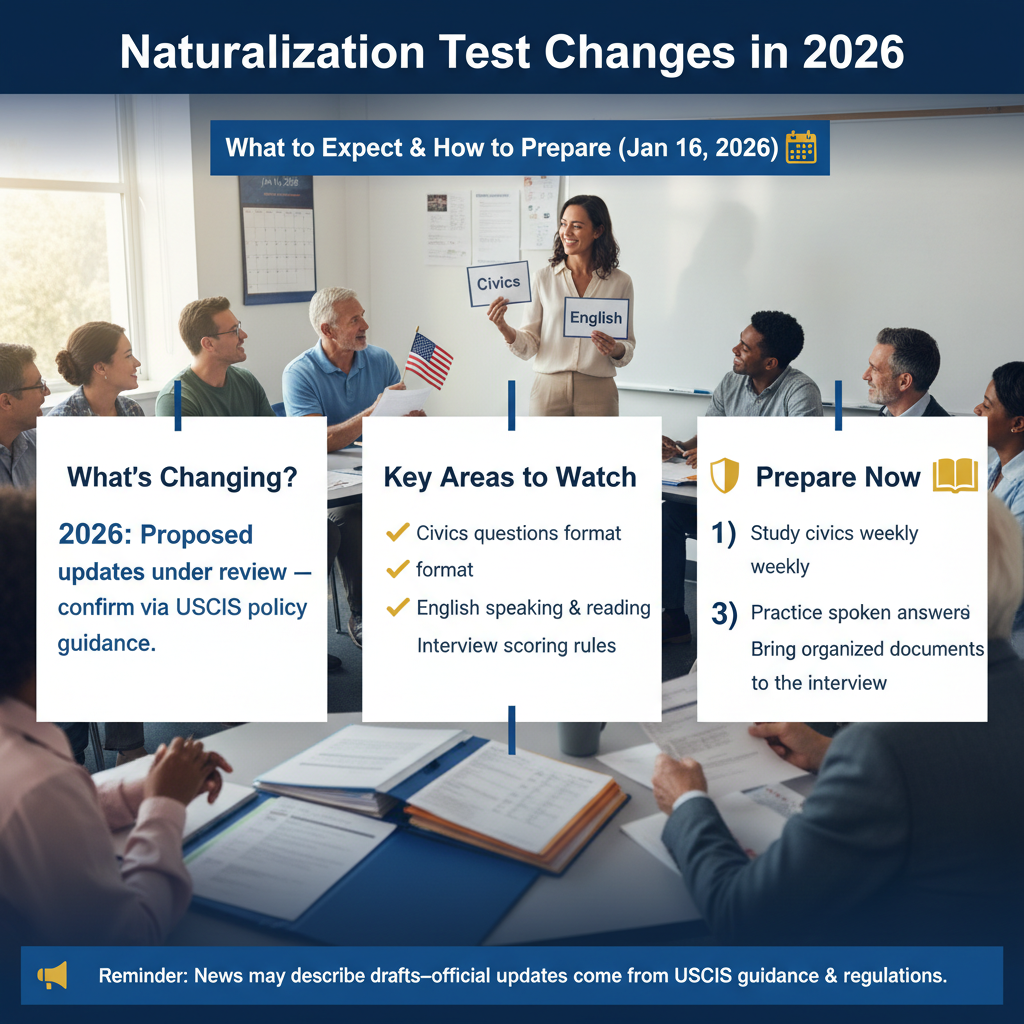 Preparing for 2026 Naturalization Test Changes | Imigrar