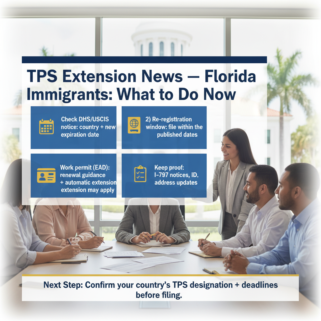 TPS Extension Updates 2026: What Florida | Imigrar