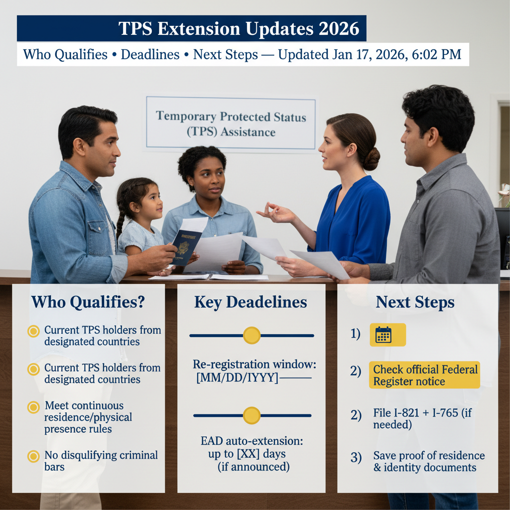 TPS Extension Updates: Who Qualifies for Benefits | Imigrar