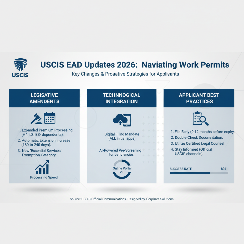 USCIS EAD Updates 2026: Navigating Work Permits & | Imigrar