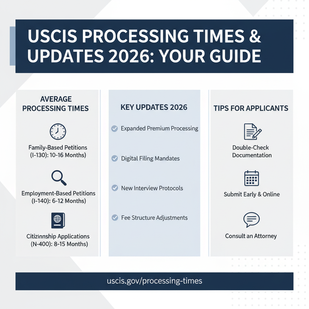 USCIS Processing Times & Updates 2026: Your Guide | Imigrar