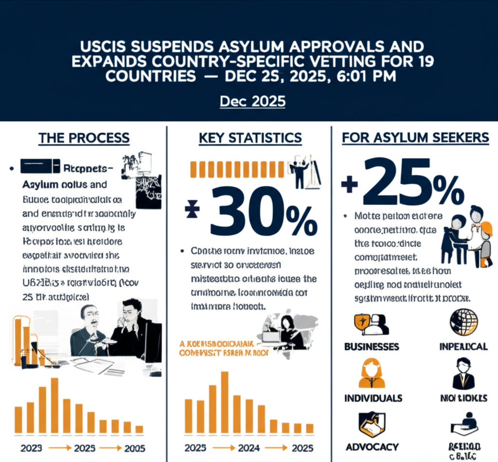 Asylum Applications Halted: USCIS Policy Changes | Imigrar